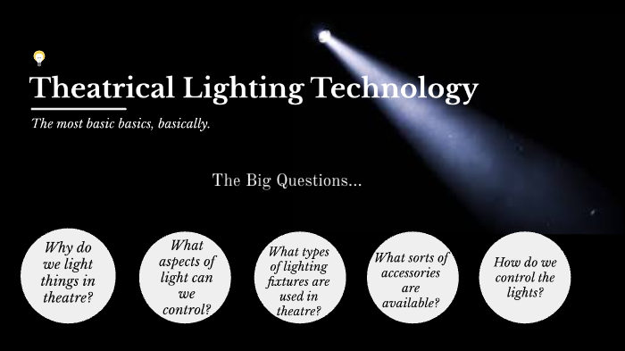 Theatre Lighting Technology Basics by JD Stallings on Prezi