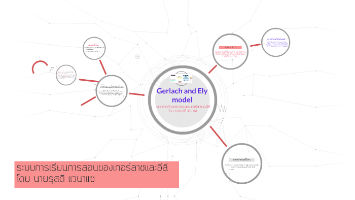 Gerlach and Ely model by Rusdee CDone on Prezi