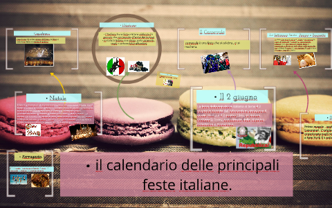 il calendario delle principali feste italiane. by Carla infanti on Prezi