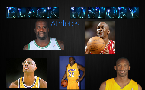 5 influential black athletes by tiara downing
