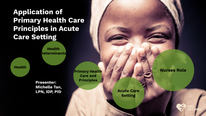 Application of PHC to Acute Care Setting by Michelle Tan on Prezi