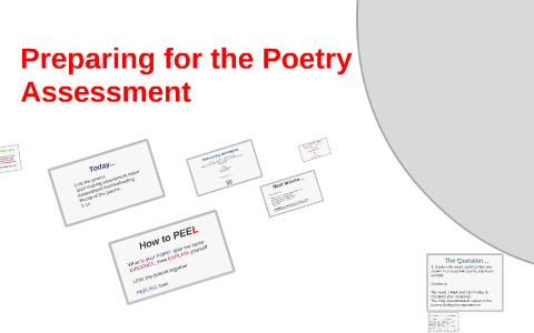 Preparing for the Poetry Assessment by Lindsey Monteith on Prezi