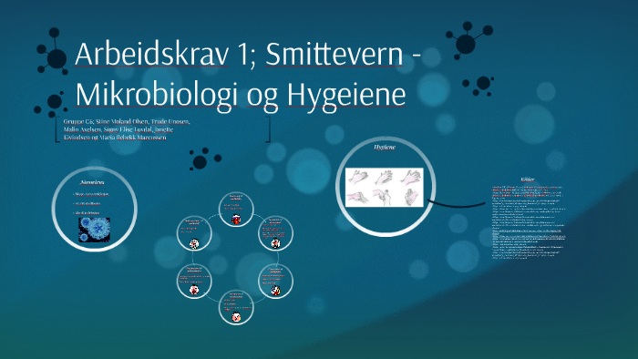 Arbeidskrav 1; Smittevern - Mikrobiologi og Hygeiene by Maria Marcussen ...