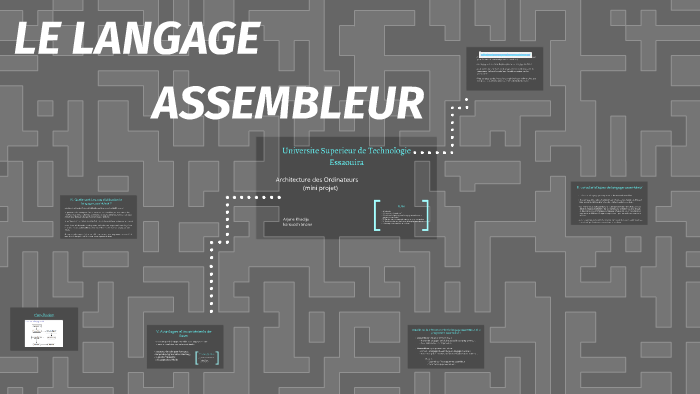 Le langage assembleur by MãìTe Ãr on Prezi