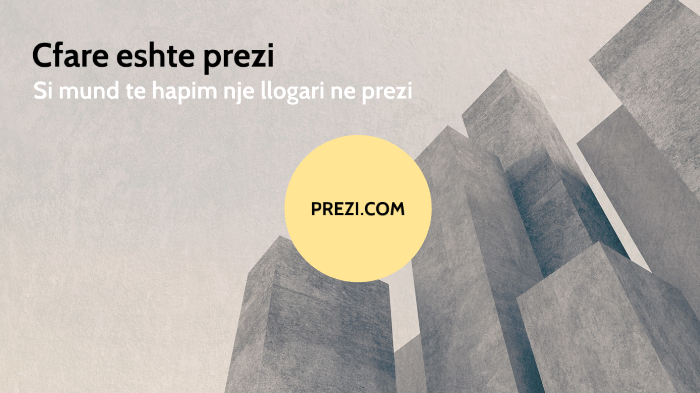 Krijimi i nje llogarie ne prezi by valter zalla on Prezi