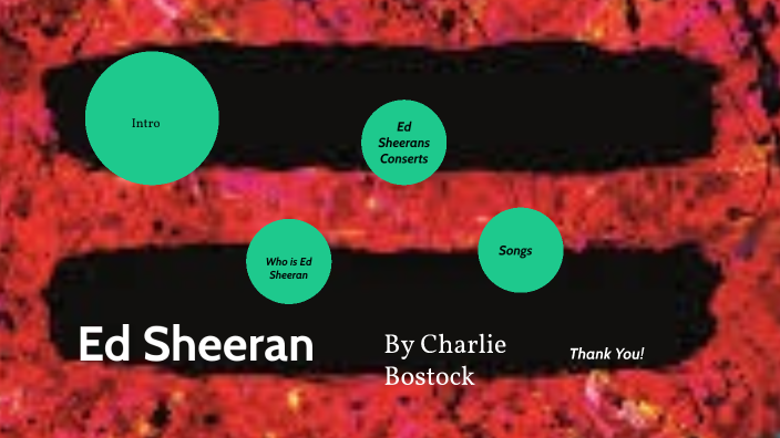 Ed Sheeran by Charlie Bostock on Prezi