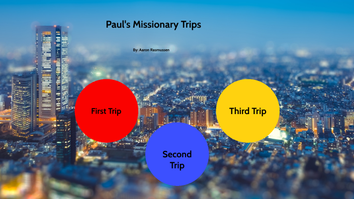 Paul's Missionary Trips by Aaron Rasmussen on Prezi
