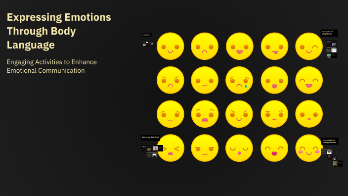Expressing Emotions Through Body Language by Aswathy Prasad on Prezi