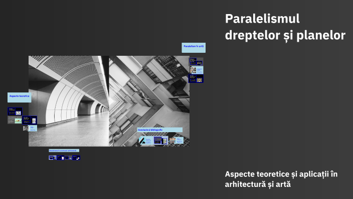 Paralelismul dreptelor și planelor by Corina Perdinschii on Prezi