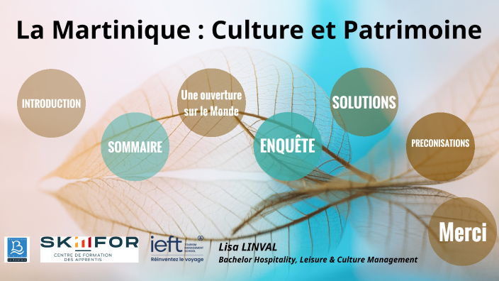 La Martinique : Culture et Patrimoine by Lisa L on Prezi