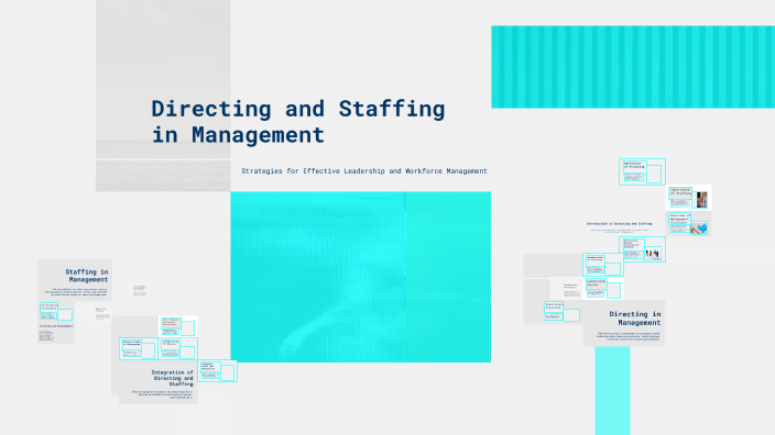 Directing and Staffing in Management by Nafis Ul asrar on Prezi