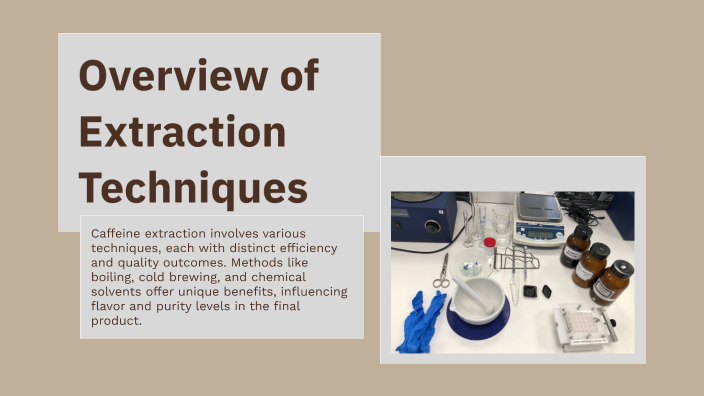Extraction of Caffeine from Tea and Coffee by asmaa maryoosh on Prezi