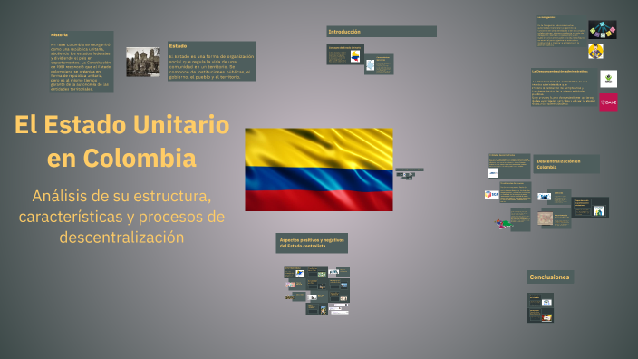 El Estado Unitario en Colombia by Luis Alejandro Martinez Lozano on Prezi