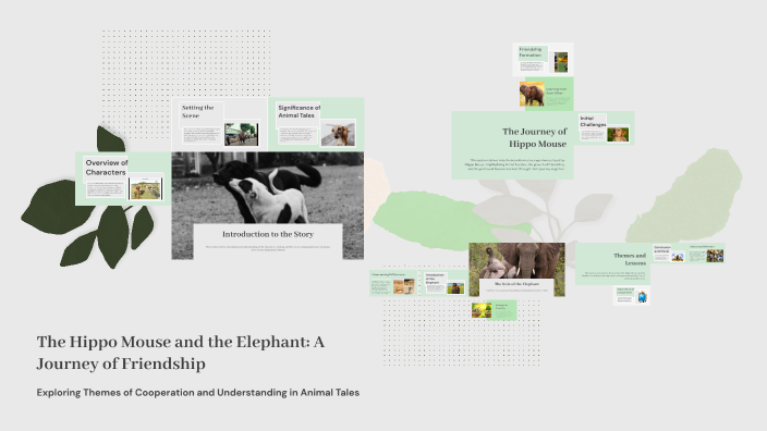 The Hippo Mouse and the Elephant: A Journey of Friendship by Margrita ...