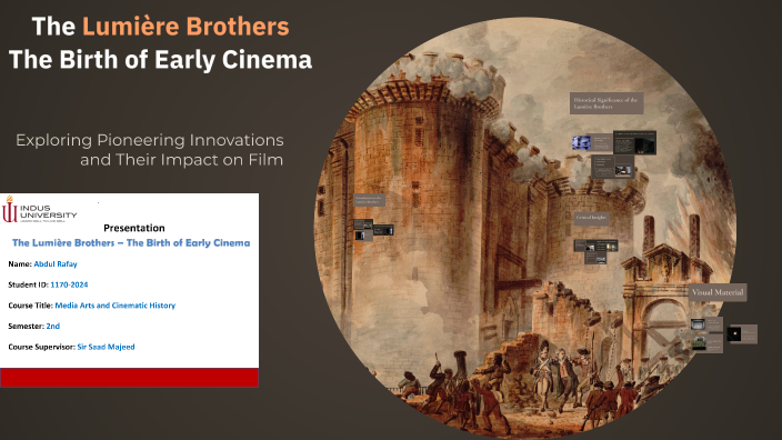 The Lumière Brothers – The Birth of Early Cinema by James Williams on Prezi