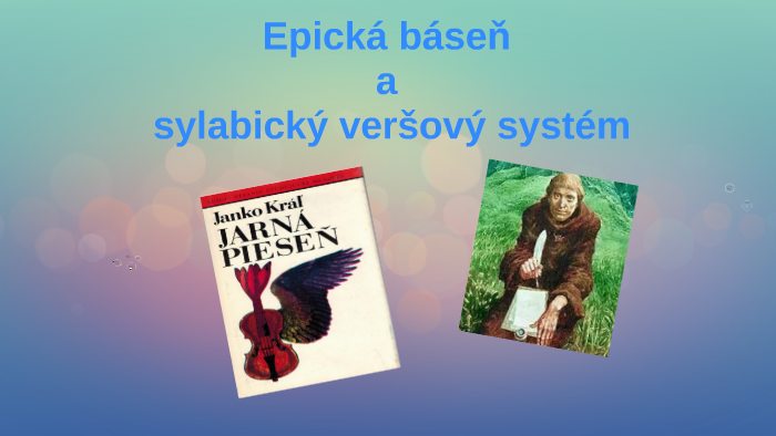Sylabický veršový systém by Patrik Pricl on Prezi