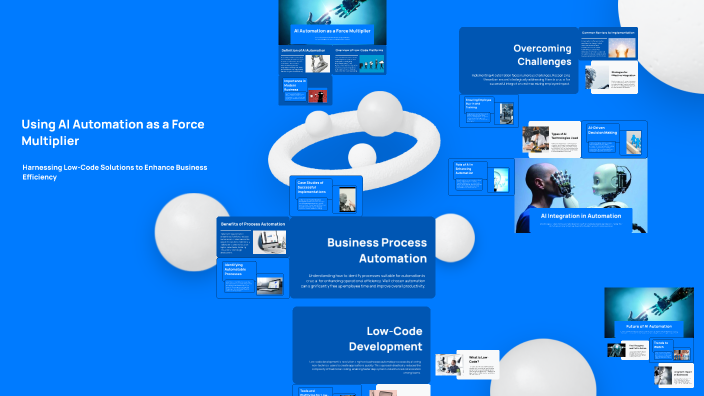 AI Automation as a Force Multiplier by Tom Jones on Prezi