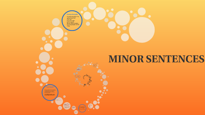 MINOR SENTENCES by Aleksandra Ivanovska on Prezi
