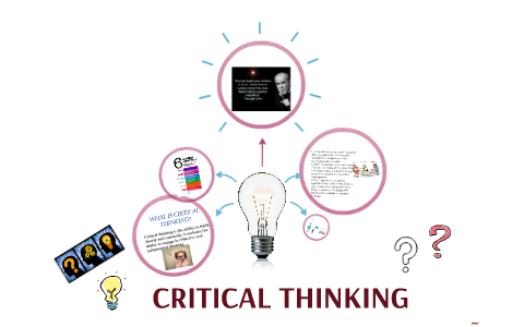 CRITICAL THINKING by joanna pinon