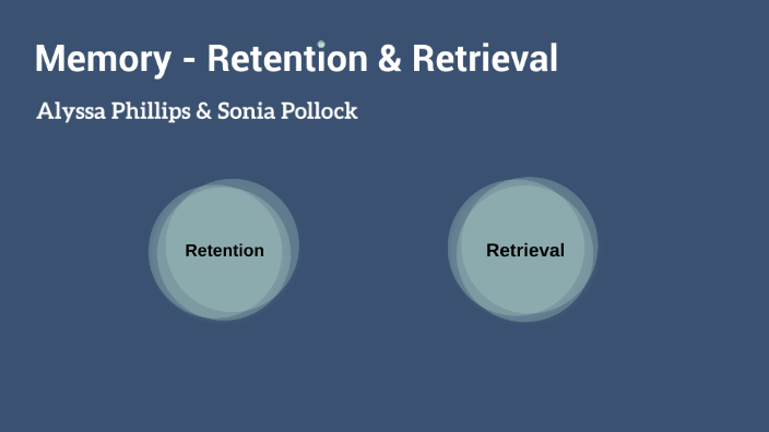 Memory - Retention and Retrieval by Sonia Pollock on Prezi