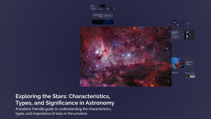 Exploring the Stars: Characteristics, Types, and Significance in ...