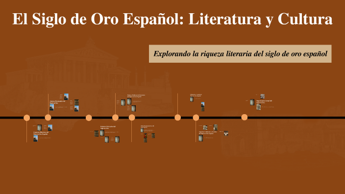 El Siglo de Oro Español: Literatura y Cultura by daniela Santa Cruz on ...