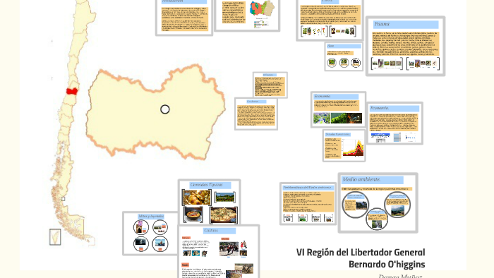 VI Región del Libertador General Bernardo O'higgins by Vanessa De la ...