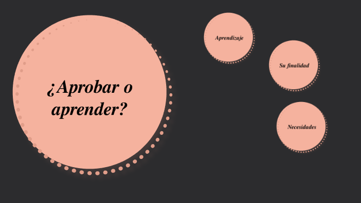 ¿Aprobar o aprender? by Flo Contreras Jeon on Prezi