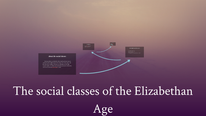The social classes of the Elizabethan Age by Cameron Ibrahim