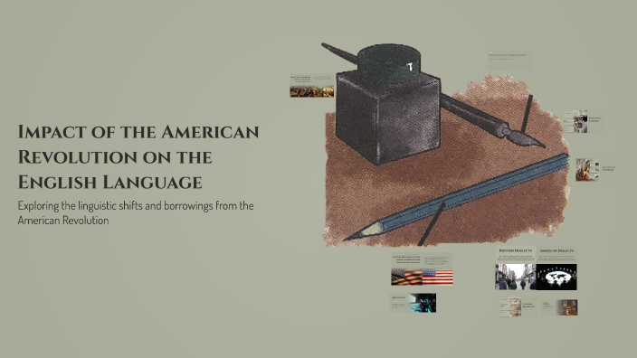 Impact of the American Revolution on the English Language by Albert ...