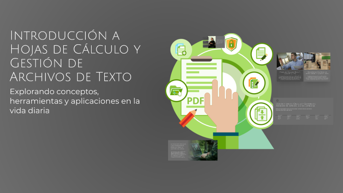 Introducción a Hojas de Cálculo y Gestión de Archivos de Texto by ...