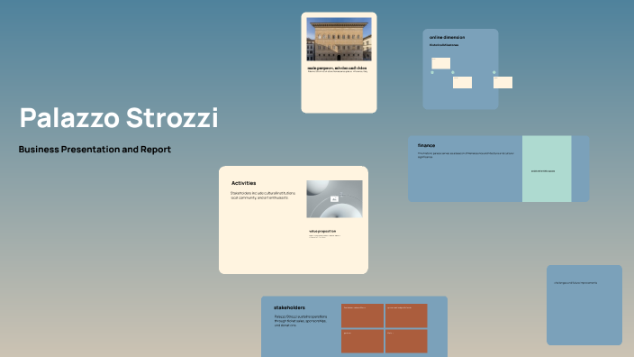 Palazzo Strozzi by Giulia Maggi on Prezi