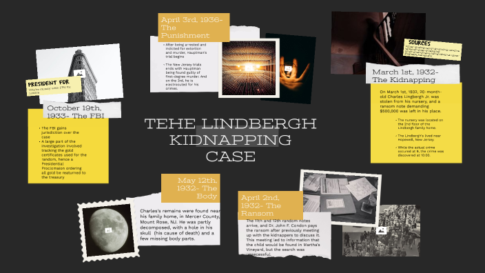 The Lindbergh Kidnapping Case by Sarah Noel on Prezi