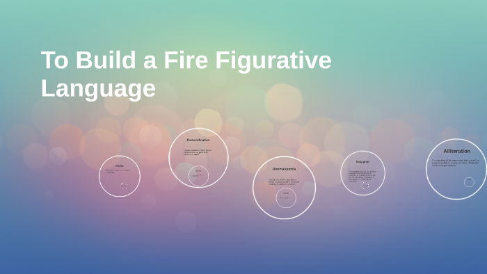 To Build a Fire Figurative Language by Shelby Quick on Prezi