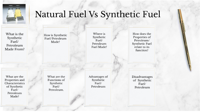 Natural Fuel Vs Synthetic Fuel by Ryan Mai on Prezi