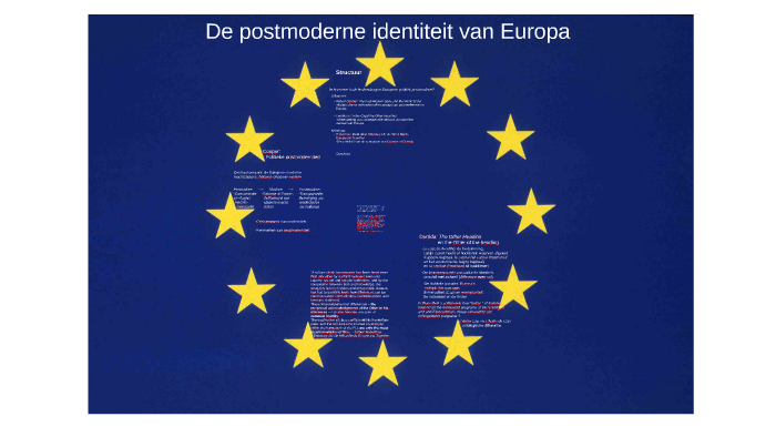 De postmoderne identiteit van Europa by Niek Kerssies on Prezi