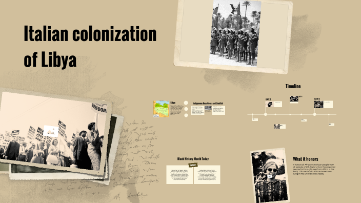 Italian colonization of Libya by Averiella Griko-Jones on Prezi