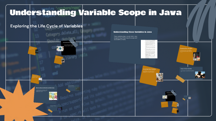 Understanding Variable Scope in Java by Aryan Sharma on Prezi