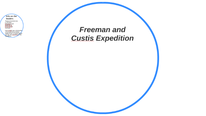 Freeman and Custis Expedition by andrew rupe on Prezi