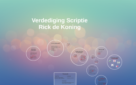 Verdediging Scriptie by Rick de Koning on Prezi