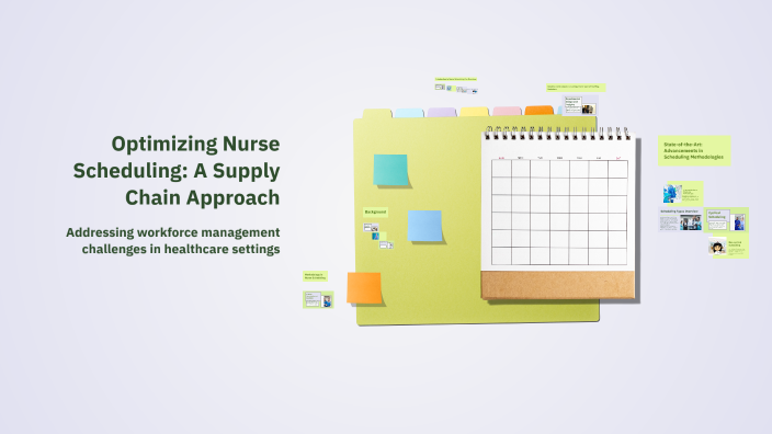 Optimizing Nurse Scheduling: A Supply Chain Approach by kawther zayani ...