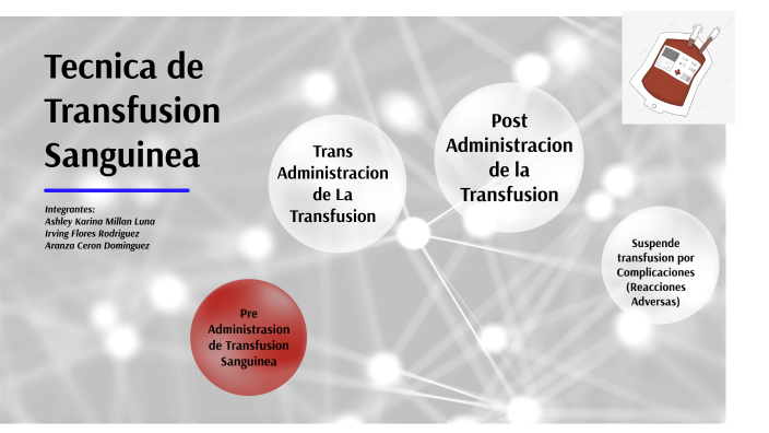 Tecnica de Transfusion Sanguinea by ashley millan on Prezi