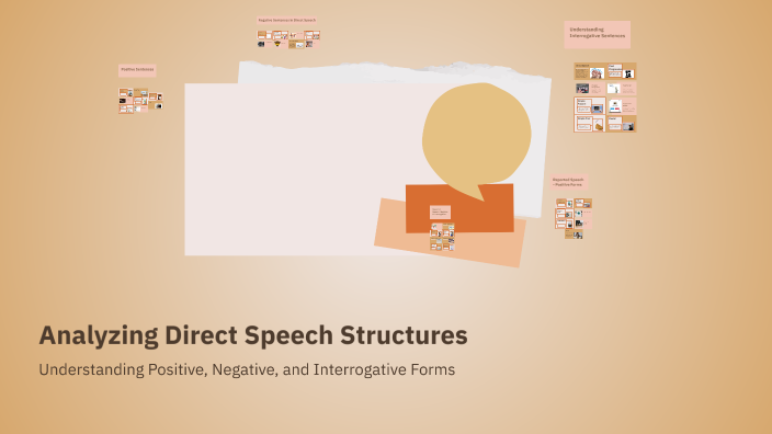 Analyzing Direct Speech Structures by Gabi :v on Prezi