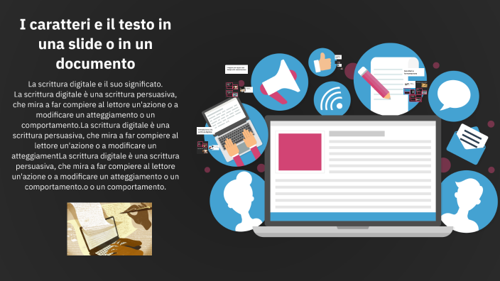 I caratteri e il testo in una slide o in un documento by Ciccio Guida ...
