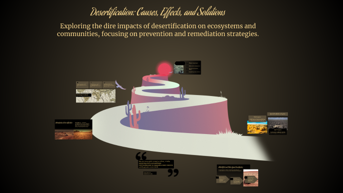 Desertification: Causes, Effects, and Solutions by Wolt Surge on Prezi