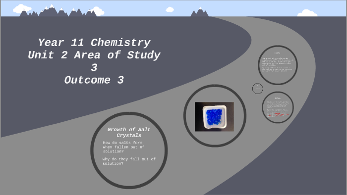 Year 11 VCE Chemistry Unit 2 AOS 3, Outcome 3 by Jeremy Shepard on Prezi