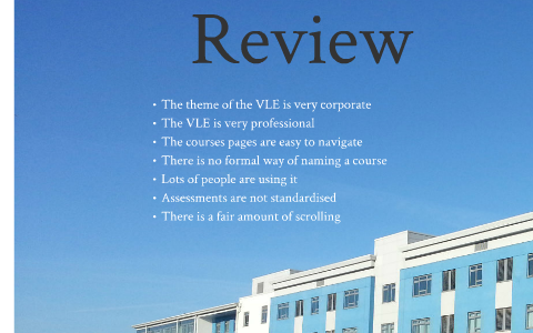 Gloucestershire College VLE by Craig Bloxsome on Prezi