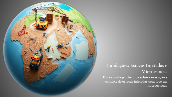 Fundações: Estacas Injetadas e Microestacas by LETÍCIA FELIPE PEREIRA ...