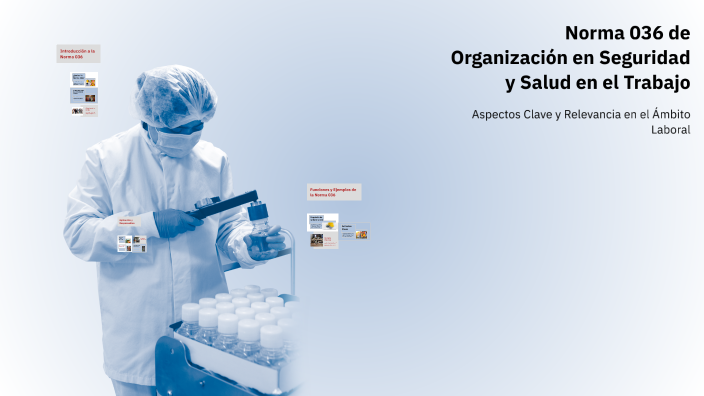 Norma 036 de Organización en Seguridad y Salud en el Trabajo by brenda ...