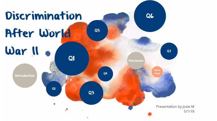 Discrimination After World War II by Josie M on Prezi